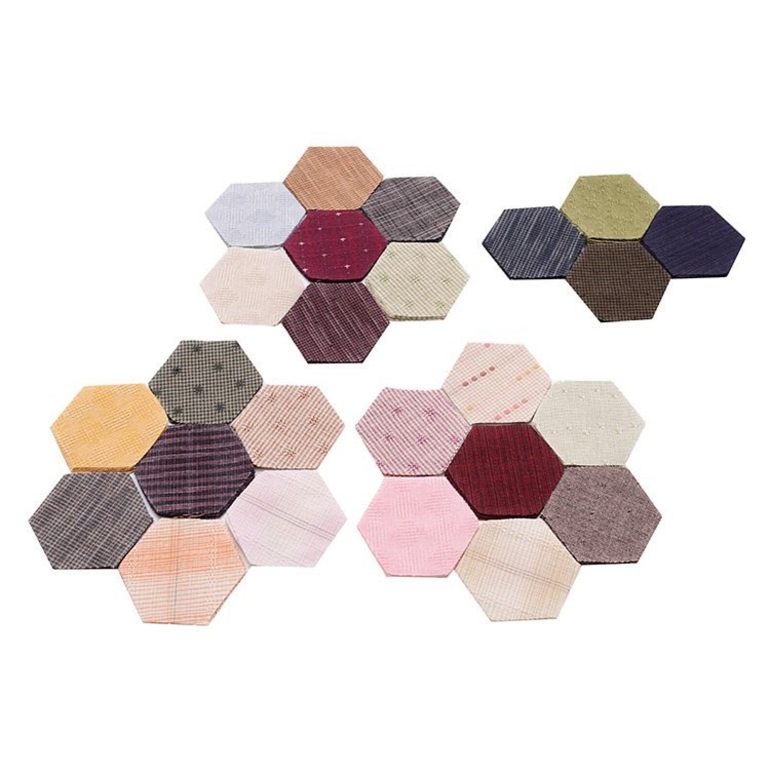 Precut Yarn-dyed Hexagons Medium Precut Hexies 3.8cm 100 - Etsy