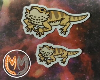 Attention Hog Bearded Dragon Sticker - Etsy