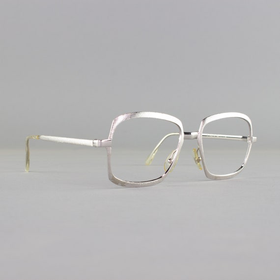 Vintage Square Eyeglasses | 70s Glasses Frames | Made… - Gem