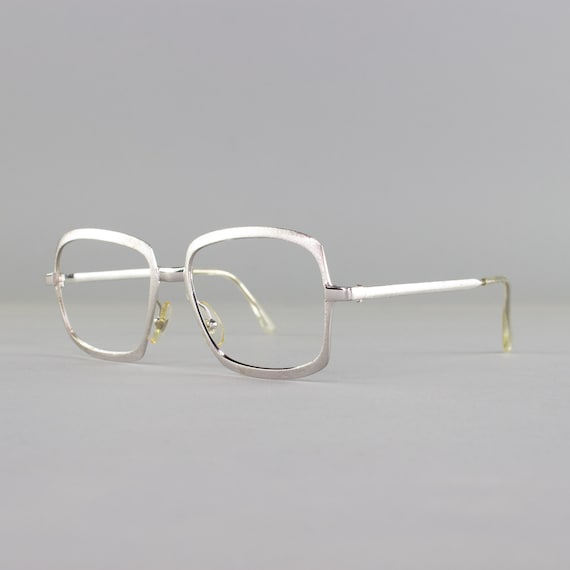 Vintage Square Eyeglasses | 70s Glasses Frames | Made… - Gem