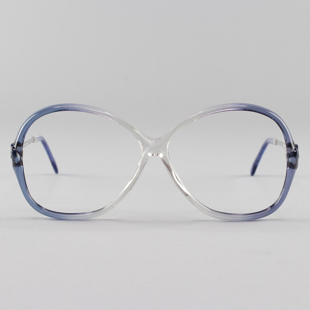 80s Vintage Blue Ombre Eyeglasses - Deadstock Frames - Etsy