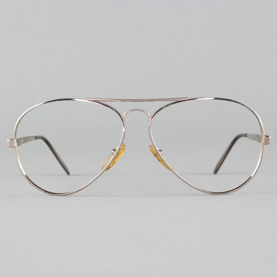 80s Vintage Glasses Frames | Bronze Aviator Eyeglasse… - Gem