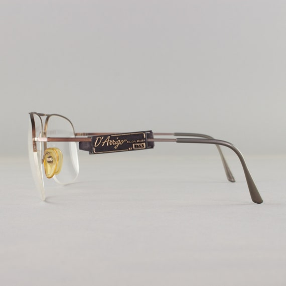 80s Vintage Glasses Frames | Bronze Aviator Eyeglasse… - Gem