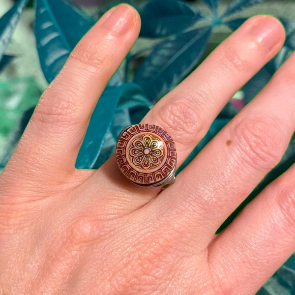 Mens Mood Ring - Etsy