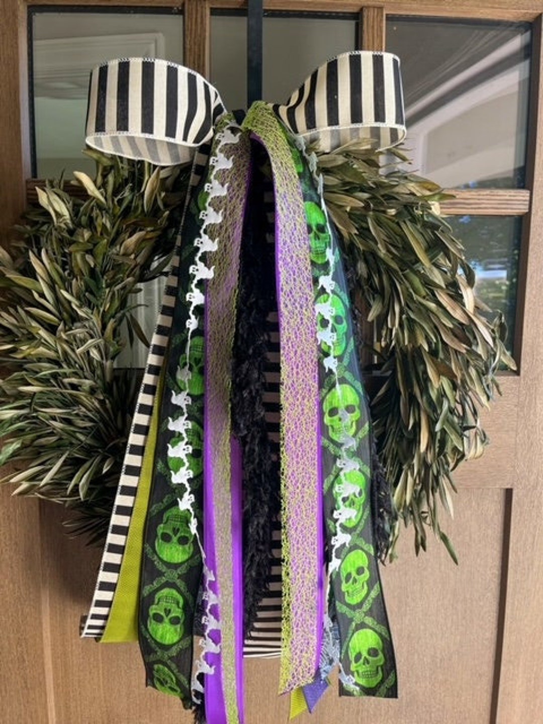 Haunted Halloween Ribbon Bundle With a Bow - Etsy