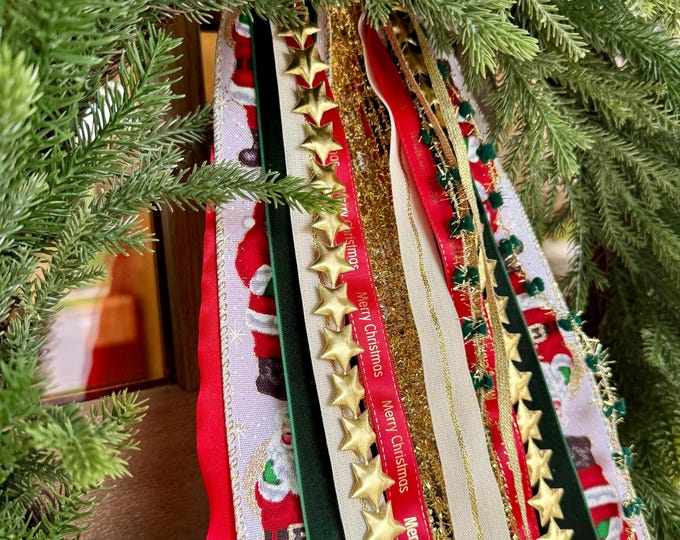 Classic Santa Ribbon Bundle - Etsy
