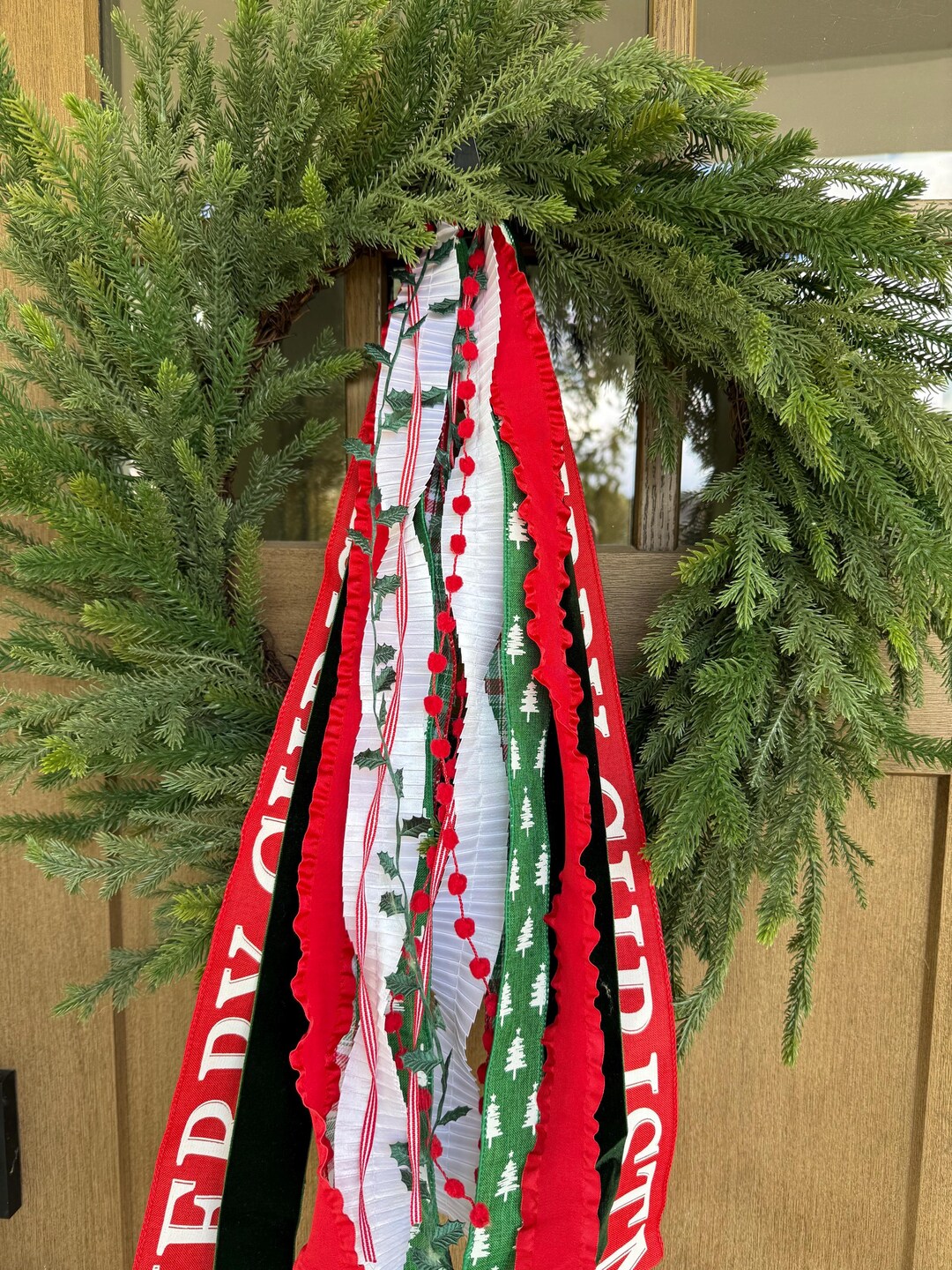 Merry Christmas Ribbon Bundle - Etsy