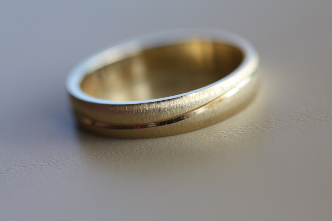 Elegant Gold Wedding Band, Textured Gold Wedding Band, Woman's Ring ...