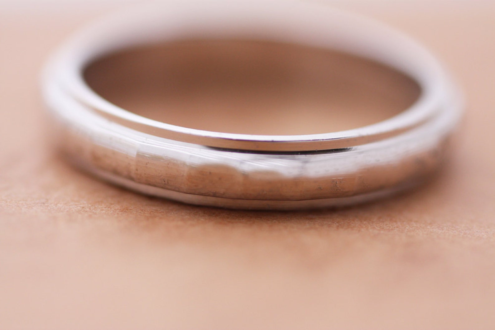 Personalized Gold Ring Woman's Gold Wedding Band - Etsy