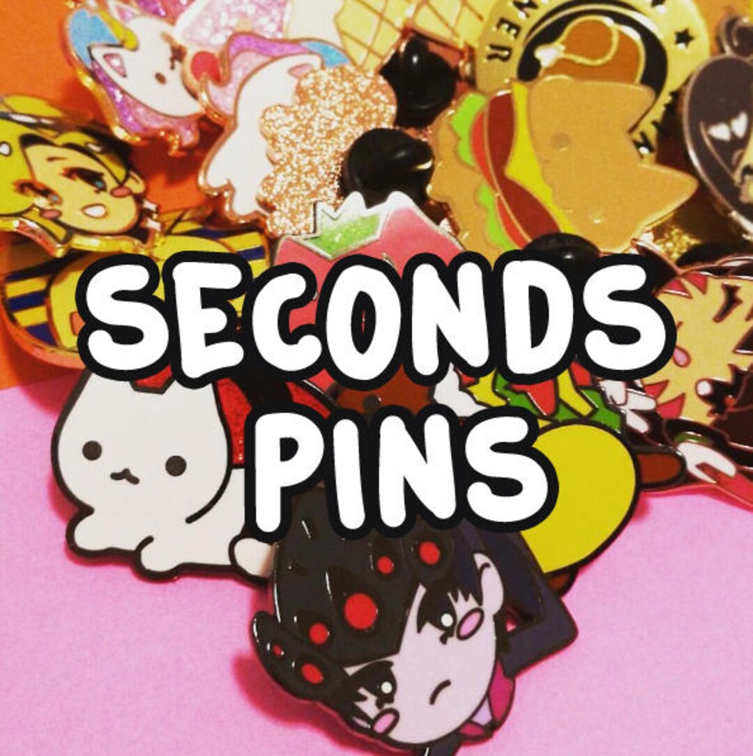 Random Seconds Enamel Pin - Etsy