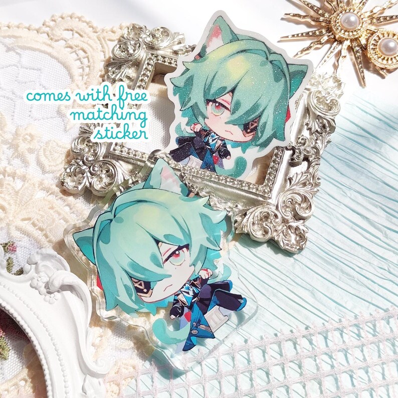 HSR | Anaxa Herta Sunday Thick Acrylic Standee - Etsy
