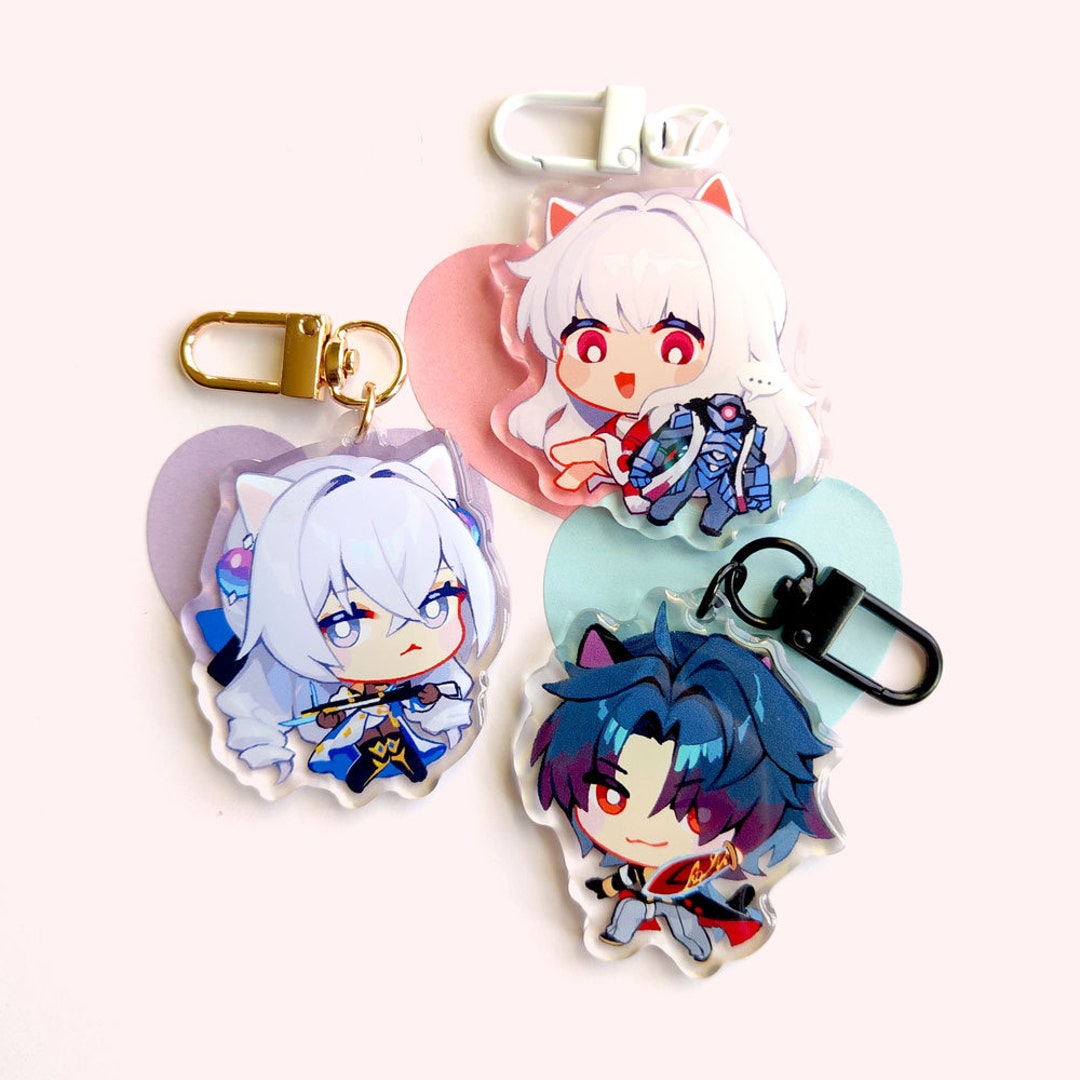 Honkai Star Rail Keychains - Etsy
