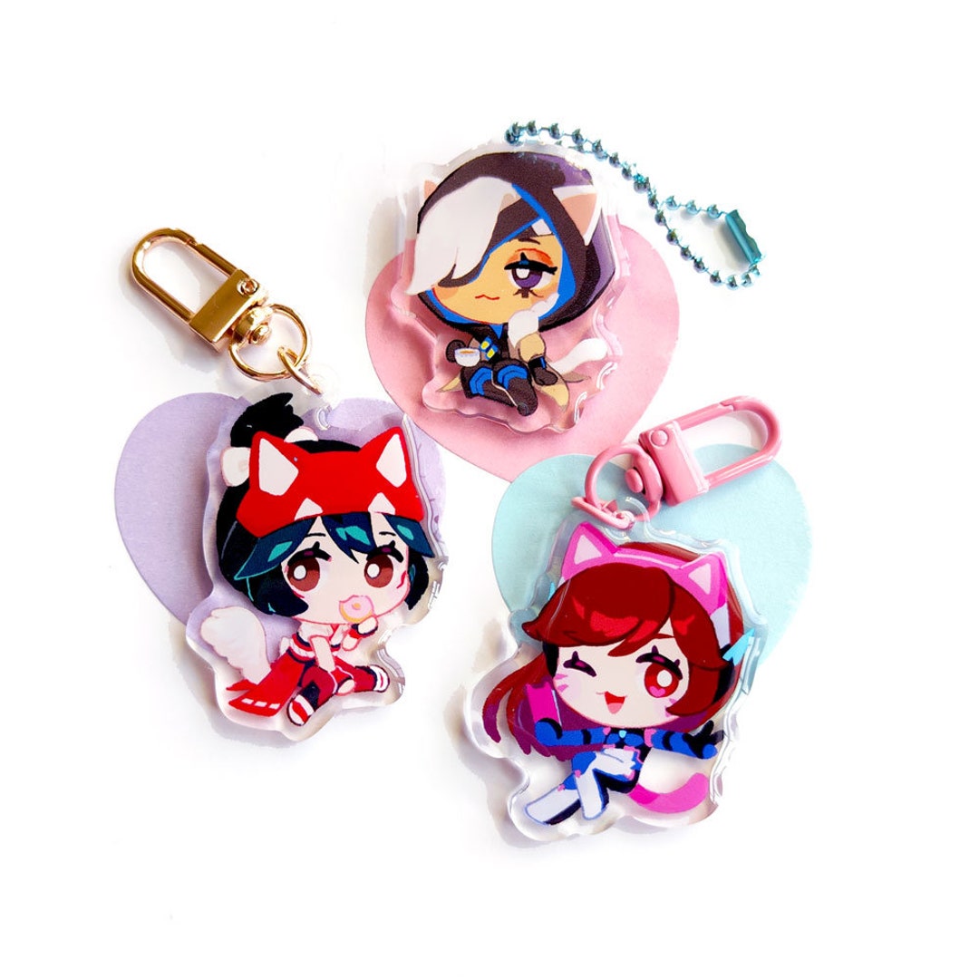 Overwatch Chibi Keychains - Etsy