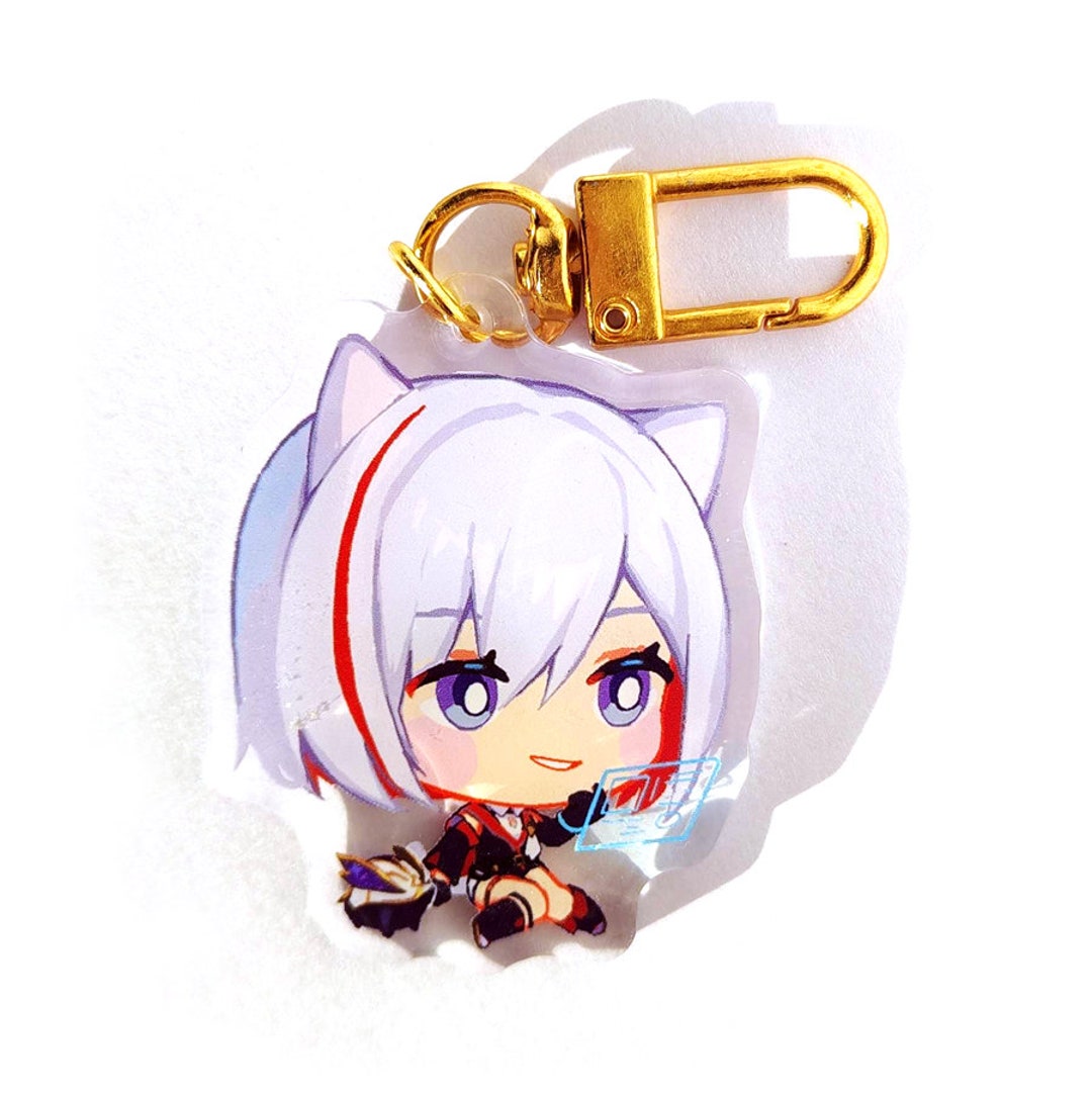HSR Topaz Chibi Keychain - Etsy