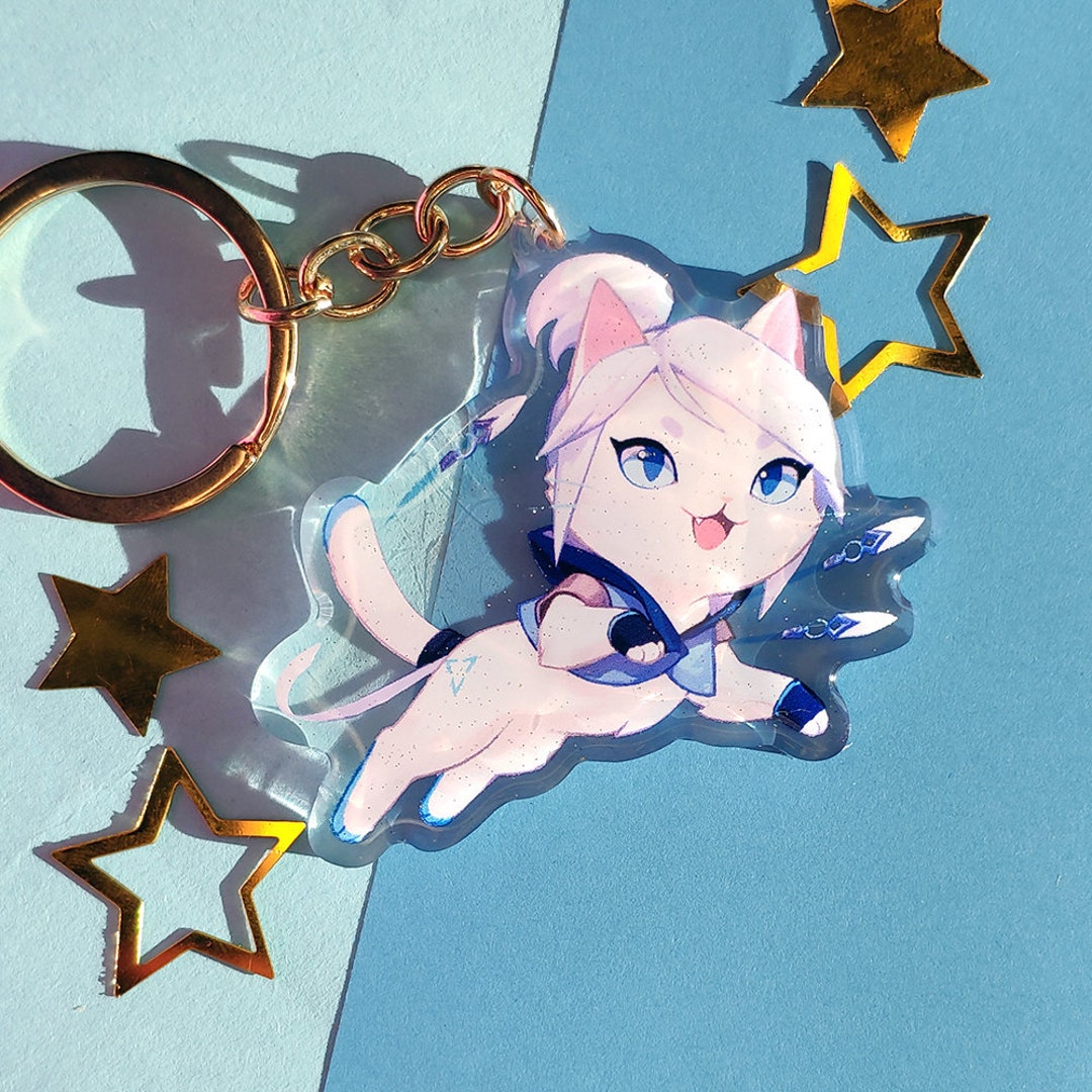 Valorant | Jett Cat Keychain - Etsy