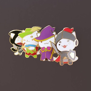 Rogue Cat Enamel Pin - Etsy
