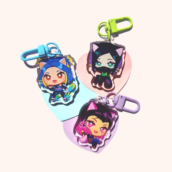 Valorant Neón Chibi - Etsy