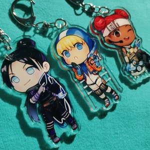 Lifeline Apex Legends Chibi Keychains - Etsy