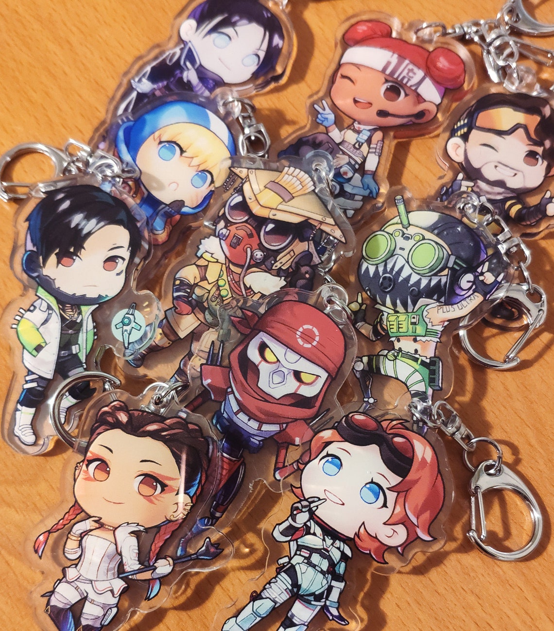 Crypto Apex Legends Chibi Keychains | Etsy
