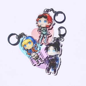 Valkyrie Apex Legends Chibi Keychains - Etsy