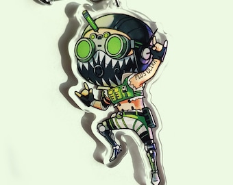 Octane Apex Legends Metallic Gold Acrylic Keychain 2.5 Double-sided ...