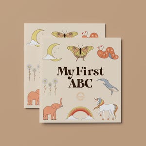 My First ABC Soft Book - Etsy