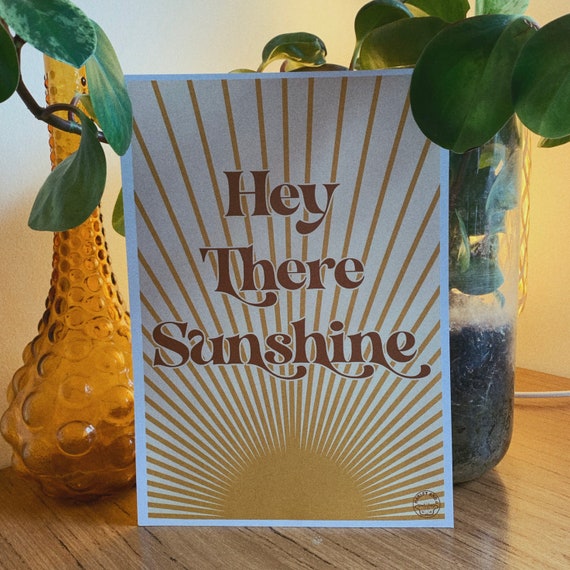 Hey There Sunshine | Etsy