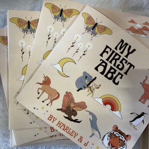 My First ABC Soft Book - Etsy