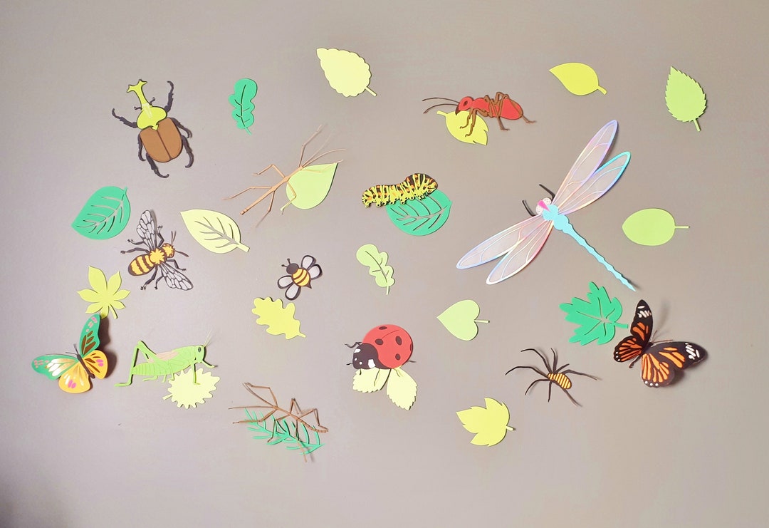 Bug Wall Decals: Insect Theme, Birthday Party Decor - Etsy