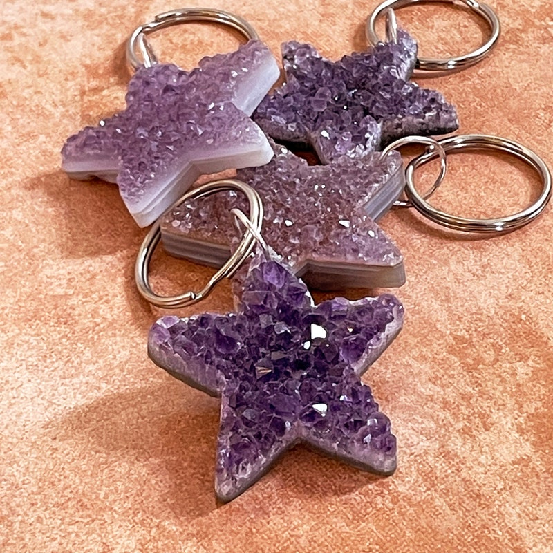 Star Keychain - Etsy