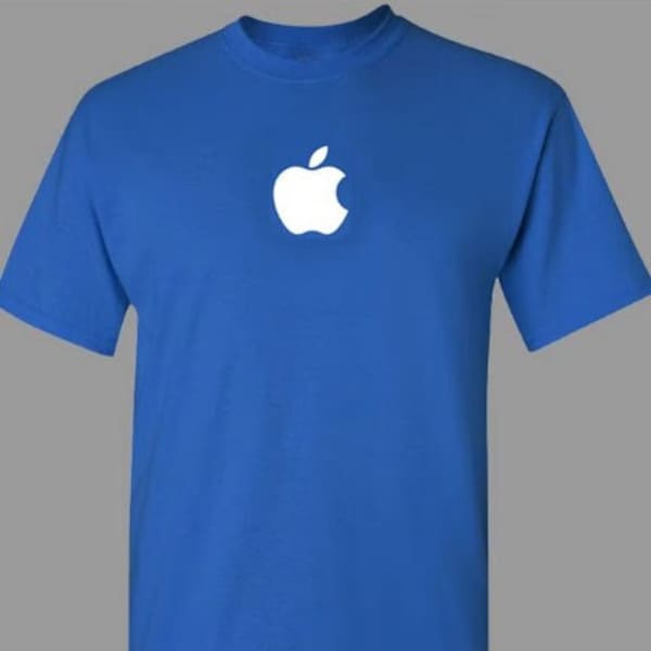Apple Logo T Shirt - Etsy