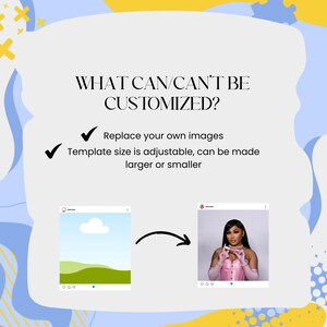 Instagram Profile Mock-up, Editable Instagram Mockup Canva Templates ...