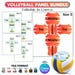 Volleyball Panel Template, Volleyball Panel Blank Template, Editable ...