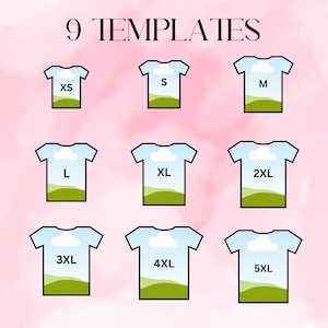 All Over T-shirt Template, All Over T-shirt Sublimation Blank Template ...