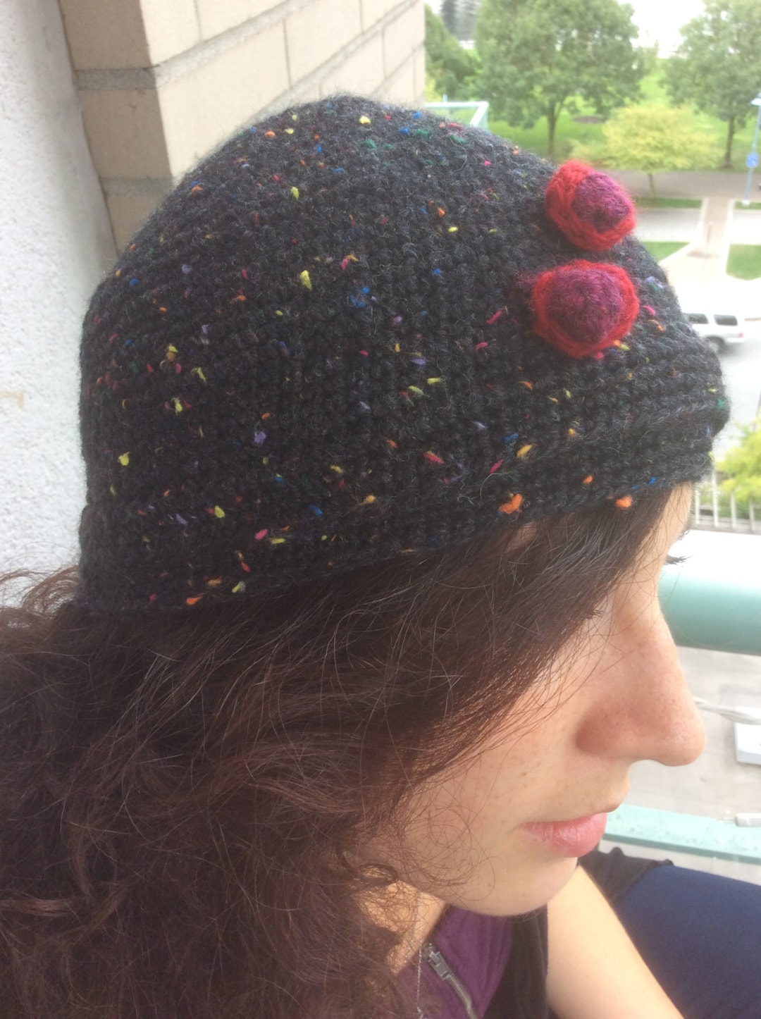 Fall/winter Toque/beanie, Uniquely Designed and Hand Crocheted by Me in ...