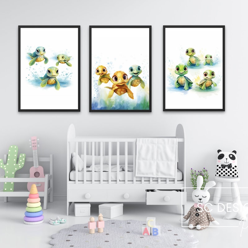 Sea Turtle Nursery - Etsy