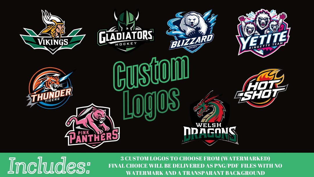 Custom Youth Sports Team Logo | Kids Team Logo Design | Little League ...