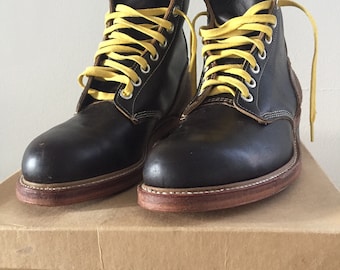 Vintage Work Boots | Etsy