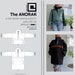 ANORAK Schnittmuster [ein Low Waste Design für die Größen 00-32, Unisex ...