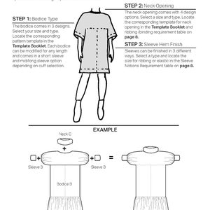 The Modern Bog Sewing Pattern (zero and Minimal Waste Design) - Etsy