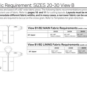 The BOMBER/HOOD Bog JACKET Sewing Pattern [for Sizes 0-30] - Etsy