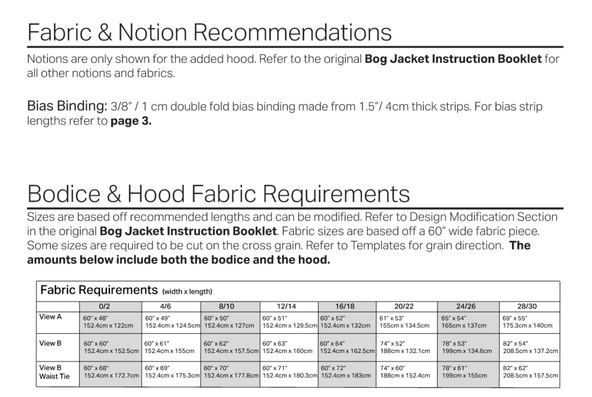 EXPANSION PACK: Hood Addition to the Bog Jacket Sewing Pattern (PDF ...
