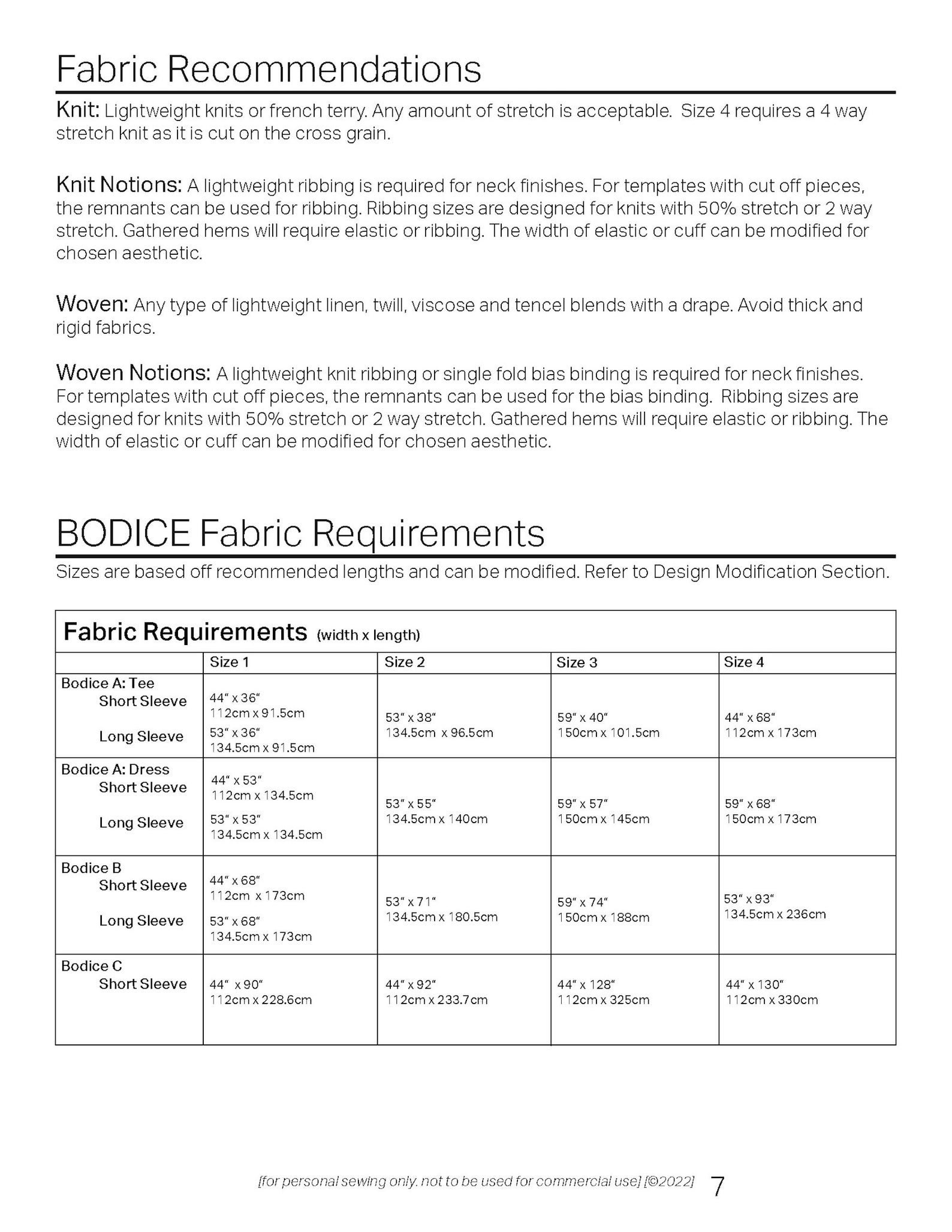 The Modern Bog Sewing Pattern (zero and Minimal Waste Design) - Etsy