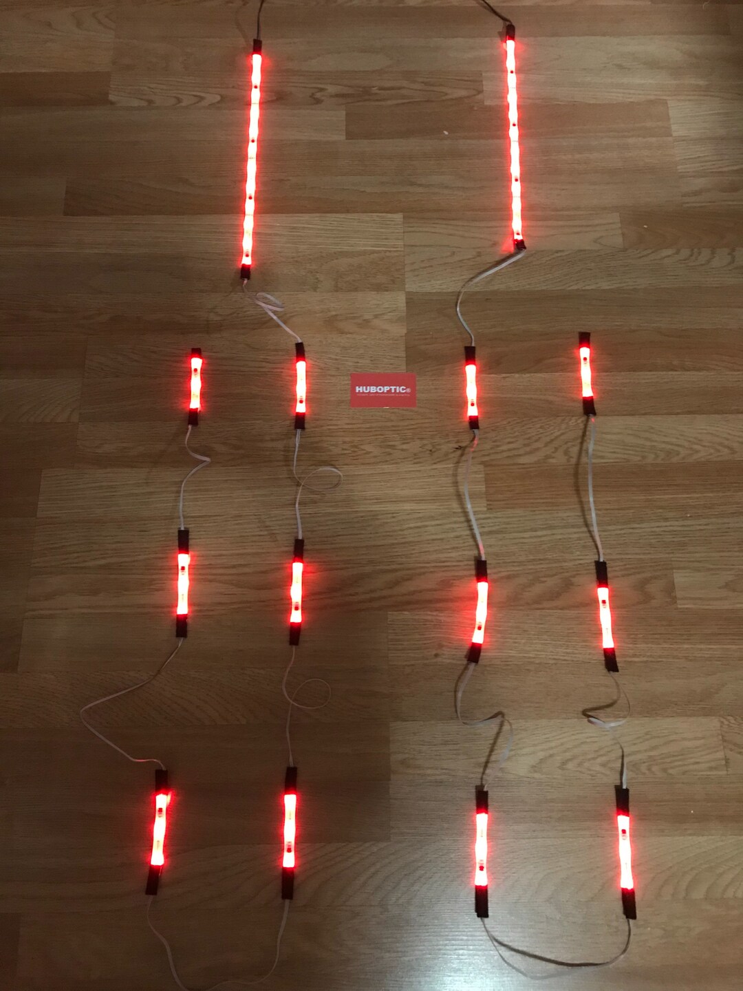 Sound Reactive Lights Red LED Lighting for Props Cosplay Stilt Lights ...