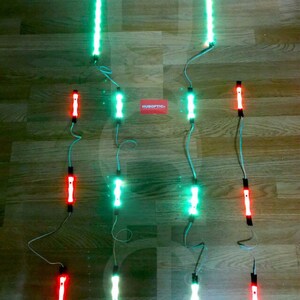 LED Lighting for Props Cosplay Stilt Lights Multi-colors Cyber Glow ...
