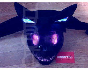 Led Robot Mask | Etsy