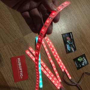 HUBOPTIC® Cosplay LED Strip Sound Activated Light Strip Diy Reactive ...