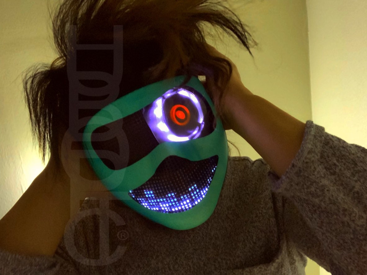 Pretend Play Toys & Games DJ/Rave Mask Glow in the dark etna.com.pe
