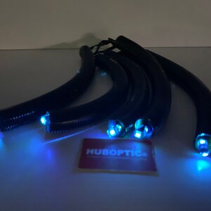 Dreadlocks Alien LED Sound Reactive Lighting for Props Cosplay Monster ...