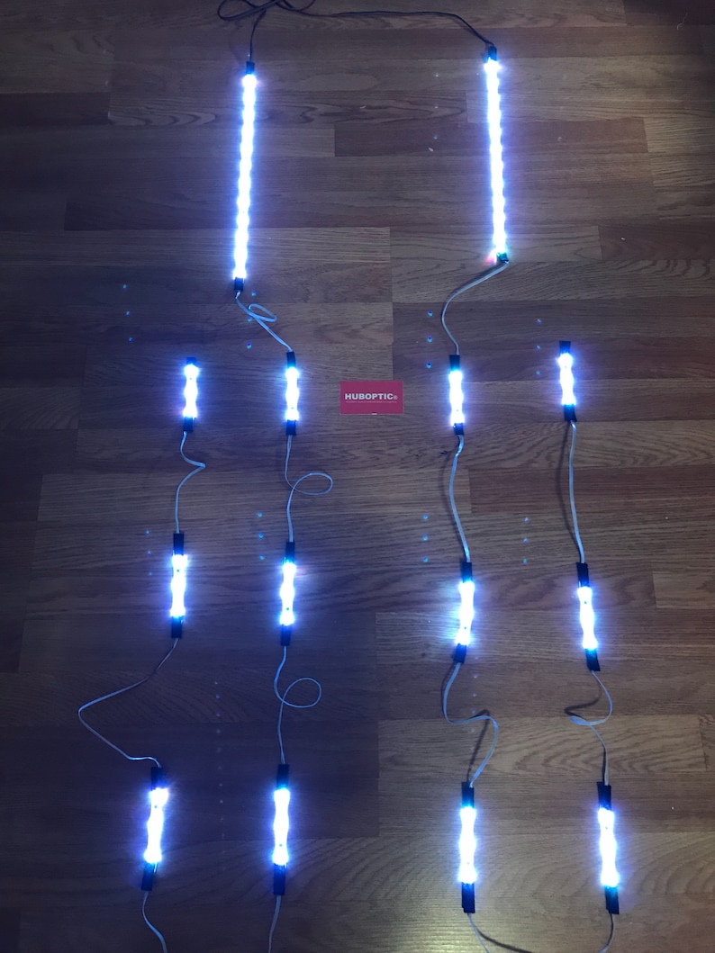 Sound Reactive Lights White LED Lighting for Props Cosplay Stilt Lights ...